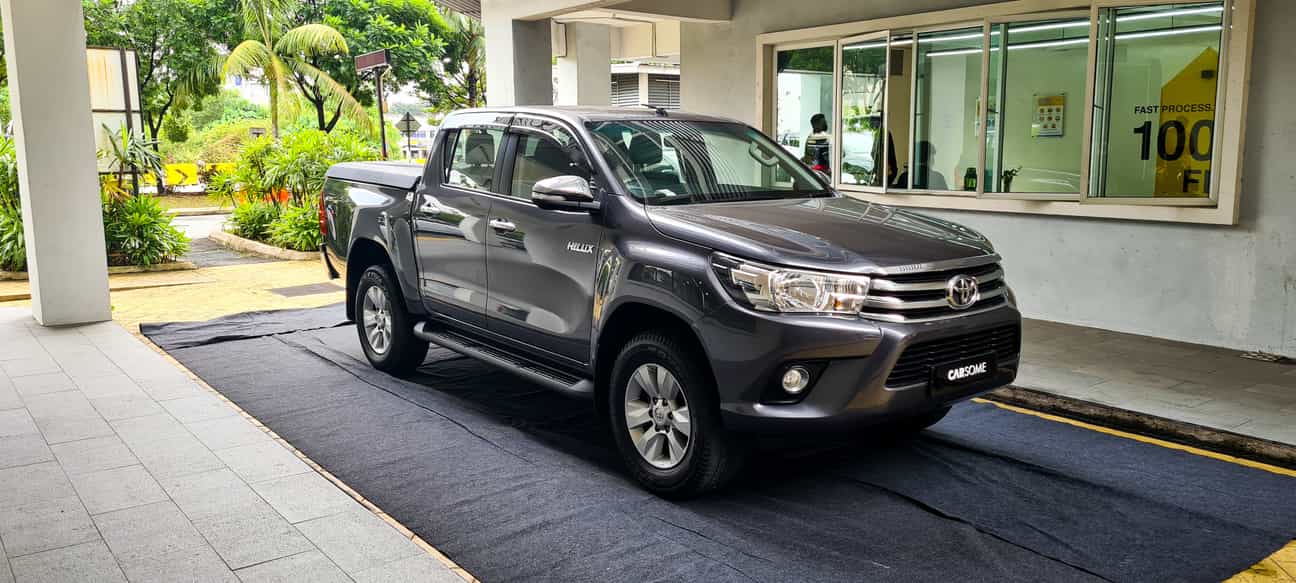 Buy used 2016 Toyota HILUX DOUBLE CAB G 4X4 2.4 – Carsome.my